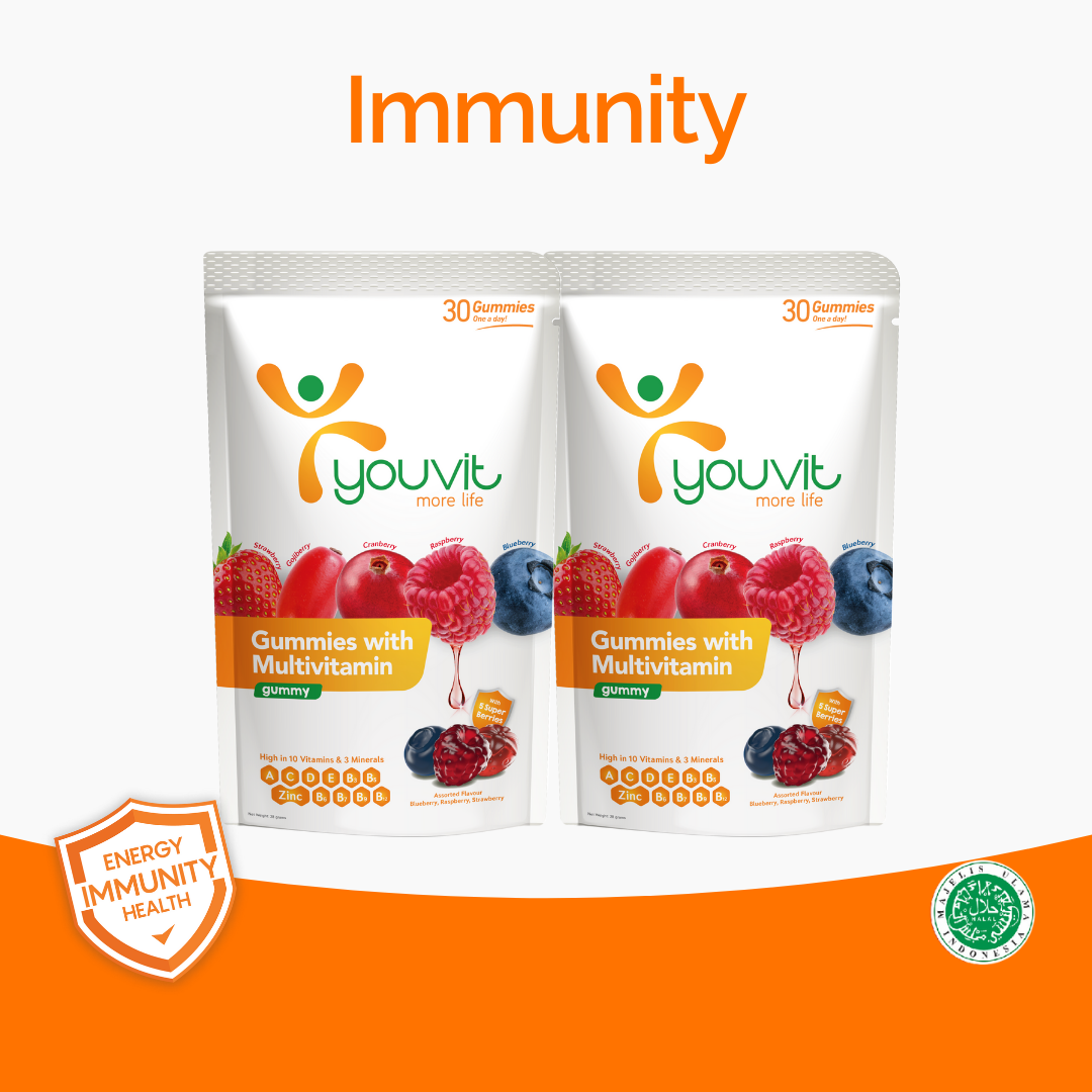 Youvit Adults Gummies with Multivitamin 7s – Youvit Malaysia